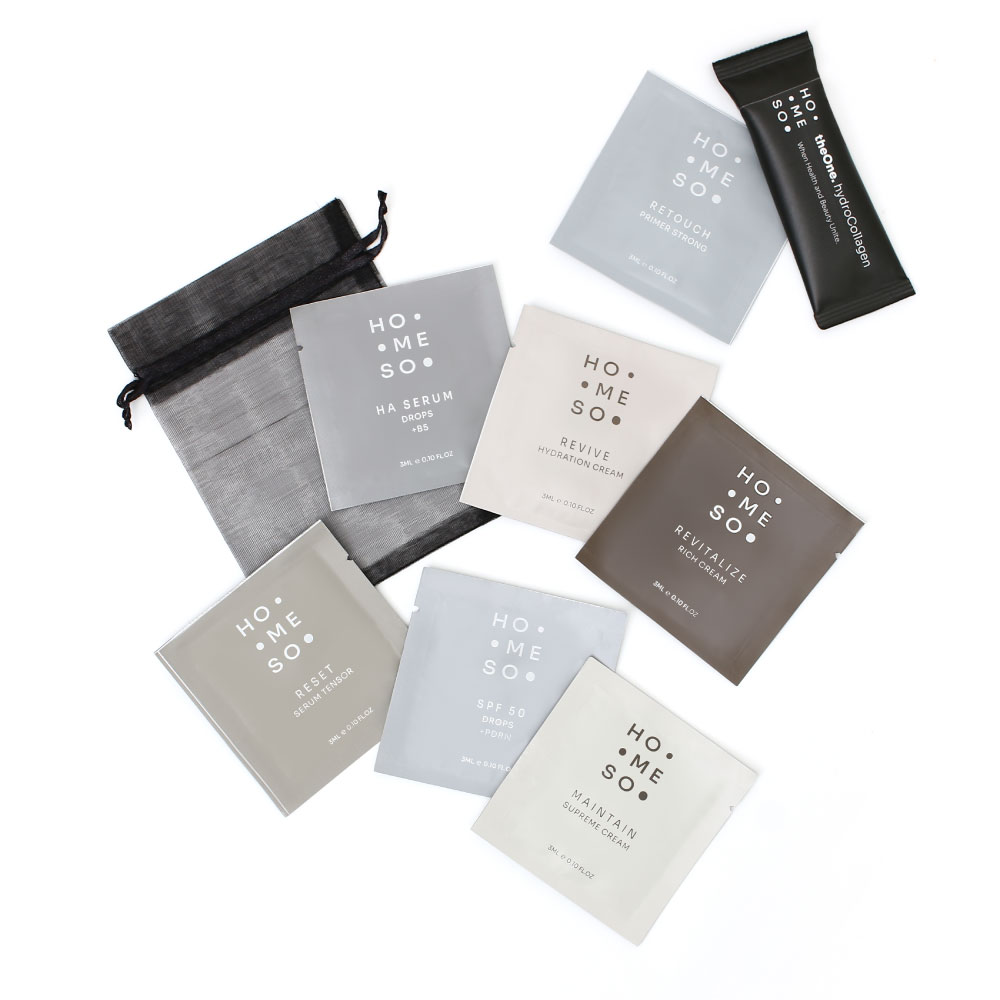 Skincare Sample Set 6-Piece Variety Pack | HoMEso